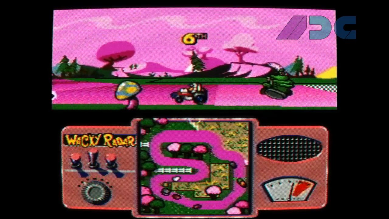 Wacky Races Mega Drive / Sega Genesis - YouTube