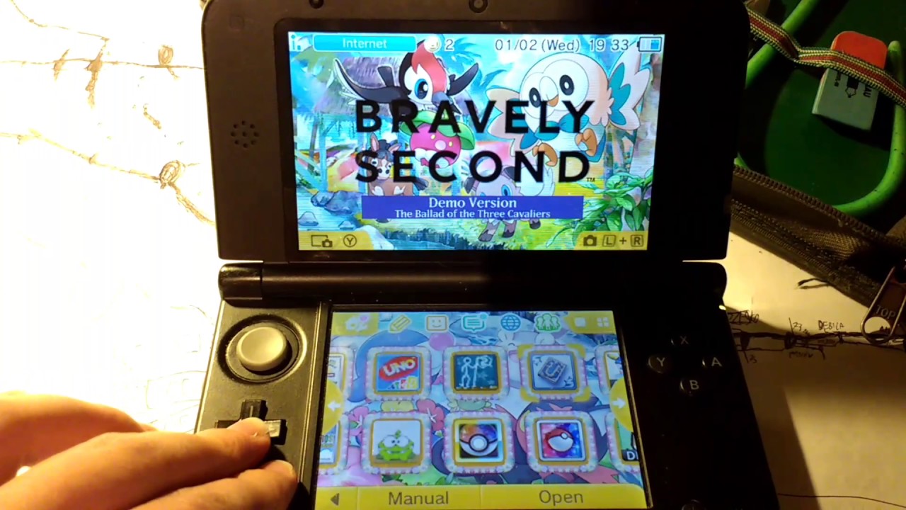 My 3DS HOME Menu 2017 - YouTube