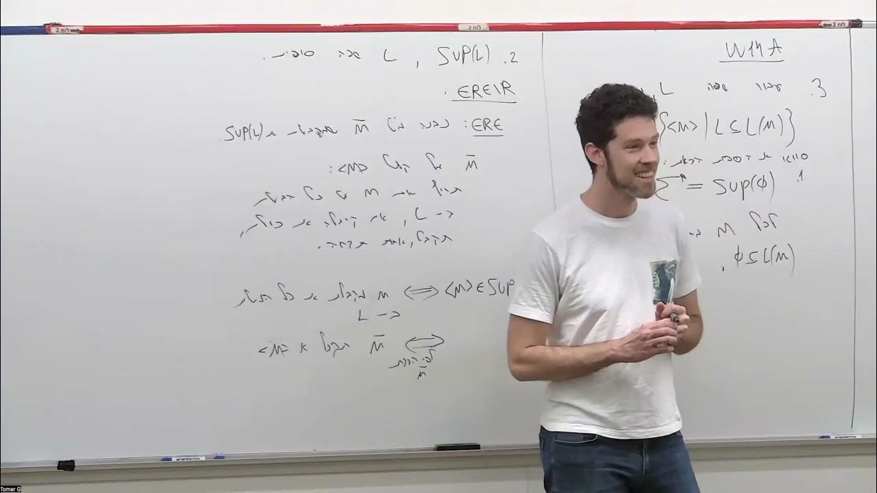 Theory of Computability - Reception Hour before Exam - YouTube