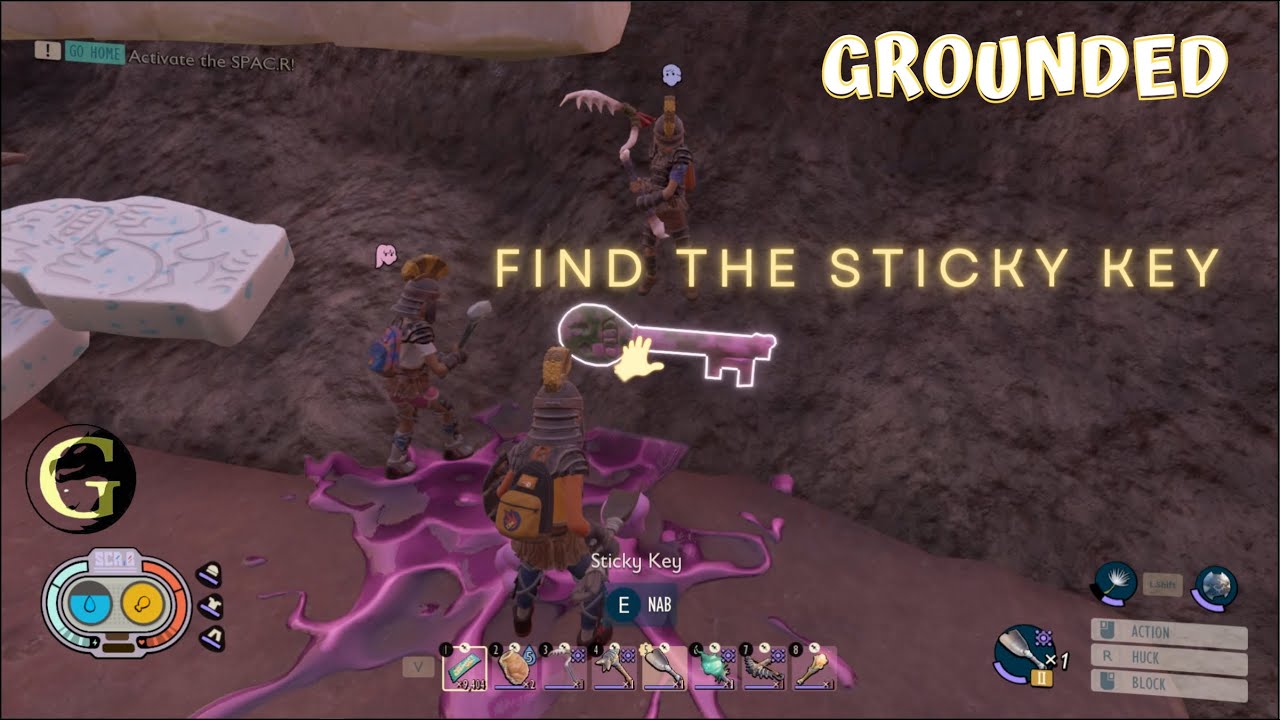 Grounded เด็กจิ๋วผจญภัยมาค้นหากุญแจ The Sticky Key และเปิดกล่องสมบัติใน ...