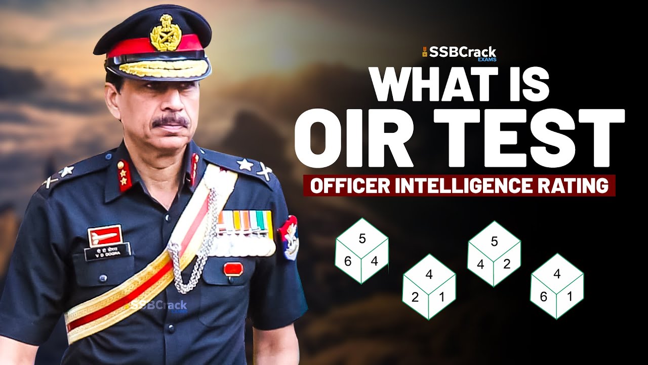 What is Officer’s Intelligence Rating (OIR) Test in SSB Interview ...