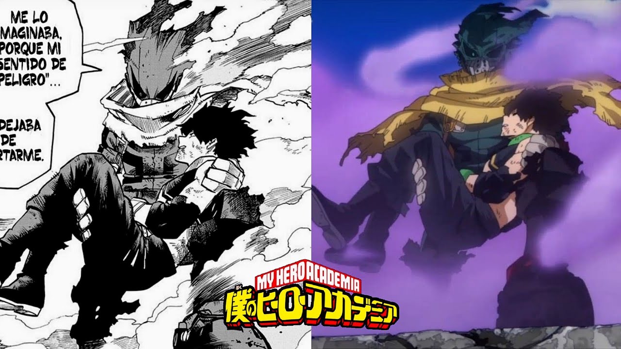 DEKU SEINEN VS MUSCULAR DIFERENCIAS BOKU NO HERO ACADEMIA T6 CAP. 19 ...