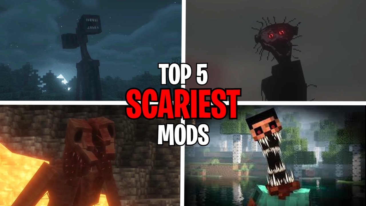 The Top 5 SCARIEST Minecraft Mods - YouTube