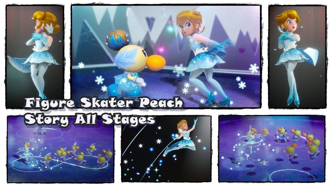 Princess Peach Showtime! Figure Skater Peach Story All Stages |Popular ...