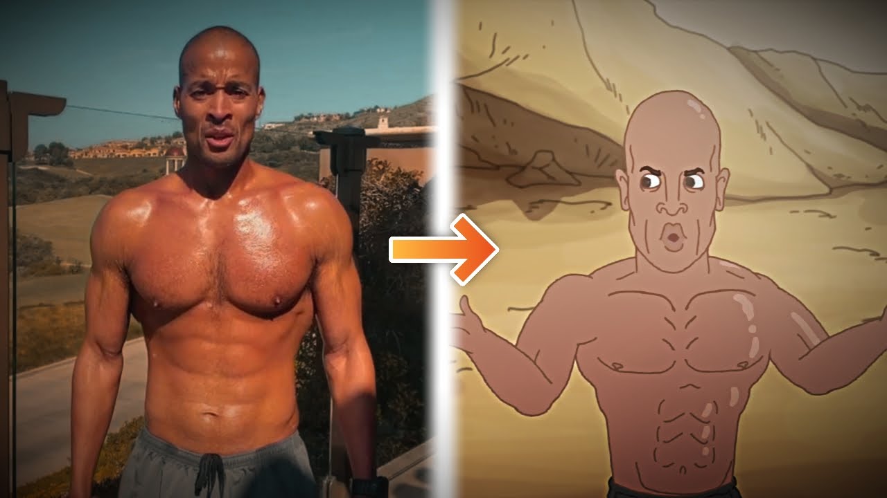 David Goggins DOMINATES the Cartoon World 💀 - YouTube