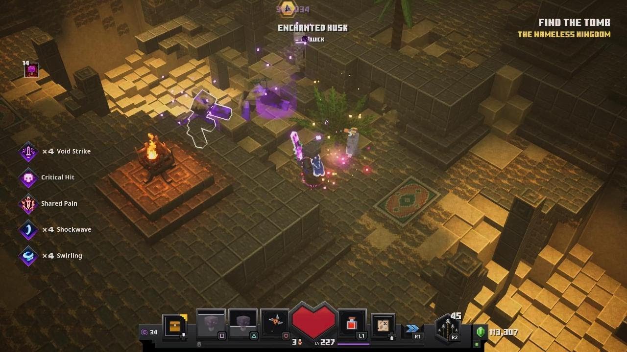 Minecraft Dungeons Desert Temple - YouTube