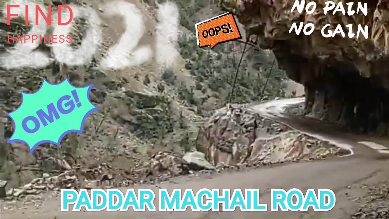 Paddar Machail Road | One of the toughest terrains - YouTube