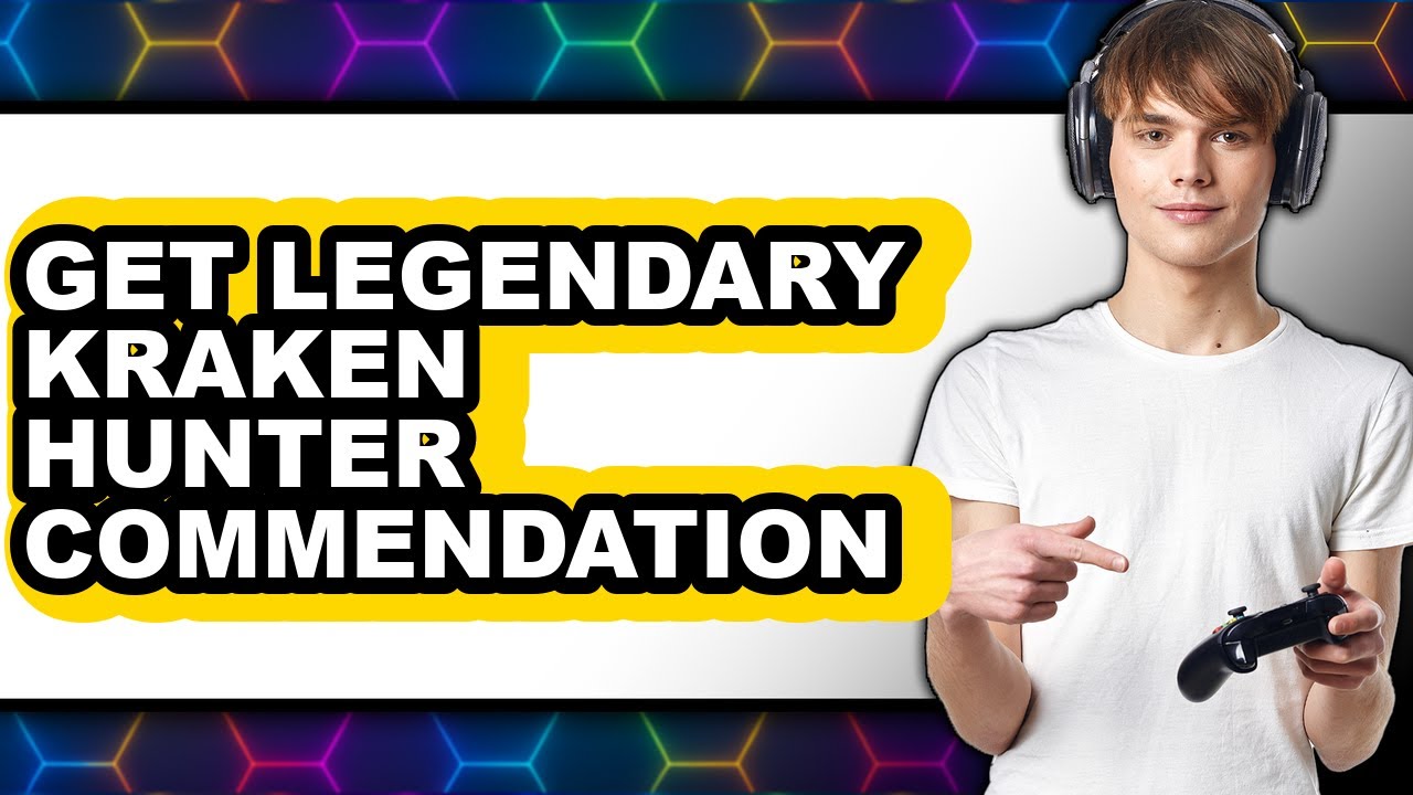 How to Get Legendary Kraken Hunter Commendation - Easy Guide - YouTube