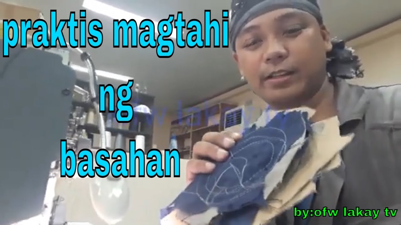 DIY:paano gumawa ng basahang bilog - YouTube