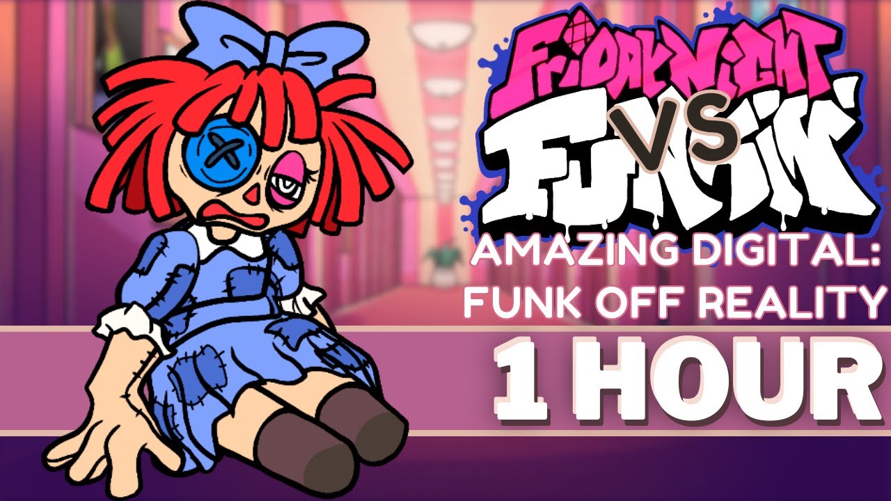 PAIN - FNF 1 HOUR SONG Perfect Loop (The Amazing Digital Circus Funk ...