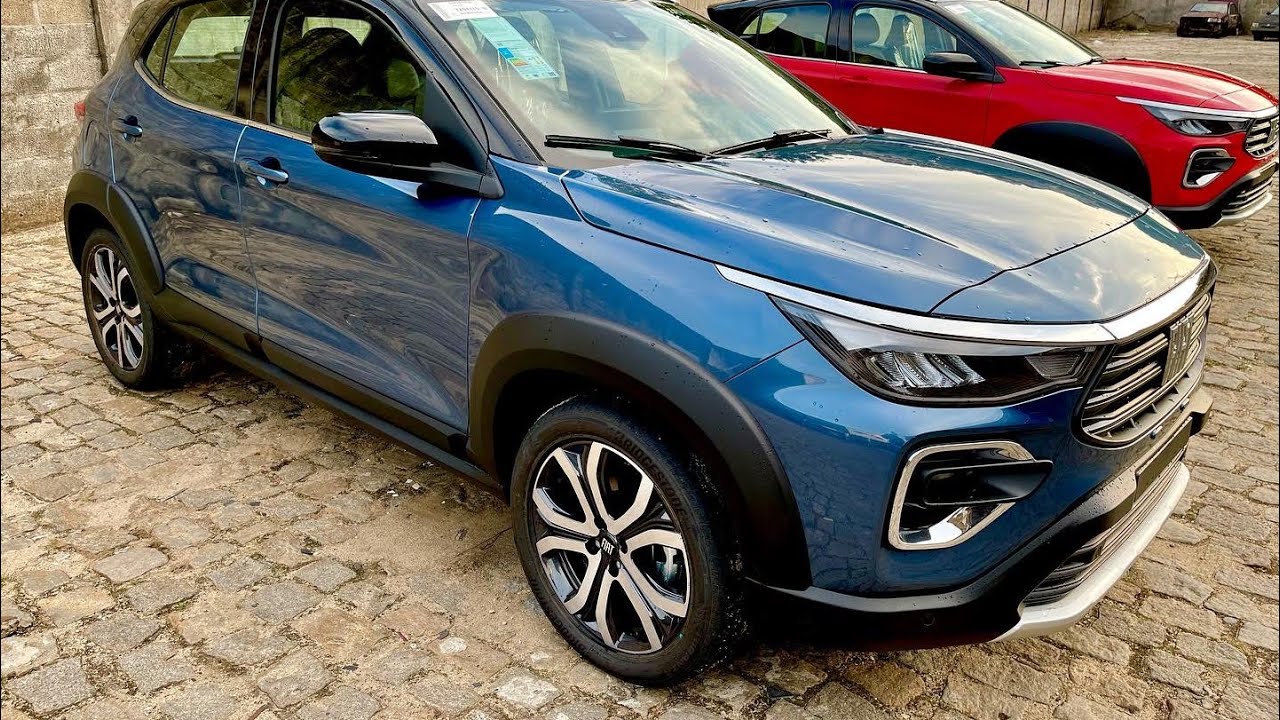 Novo Fiat pulse impetus - Azul Amalfi - YouTube