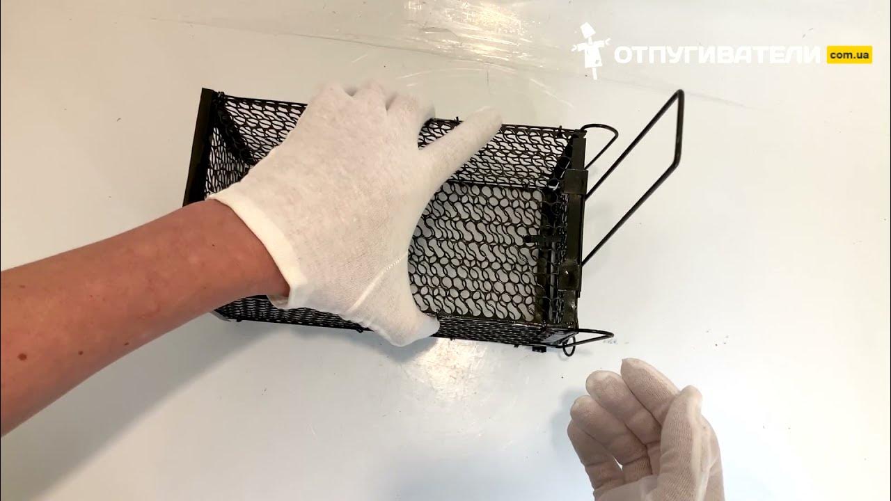 Обзор и принцип работы металлической крысоловки (клетка-живоловка) 140 ...