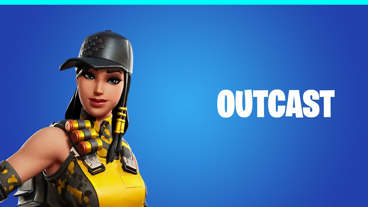 🔥 OUTCAST SKIN - 360° - FORTNITE 🦙 - YouTube