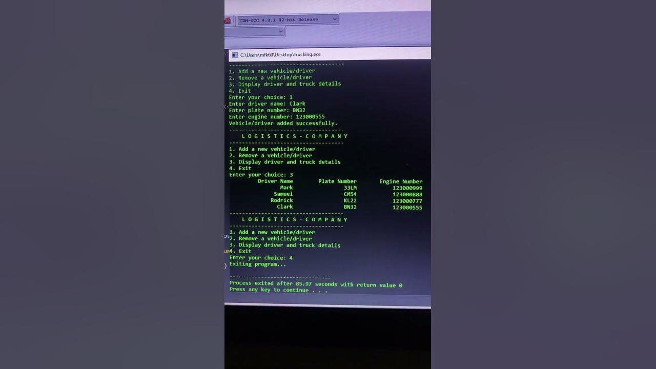 Logistics In C Ide Dev Ccppprogramming Codingtime Codinglife Youtube 