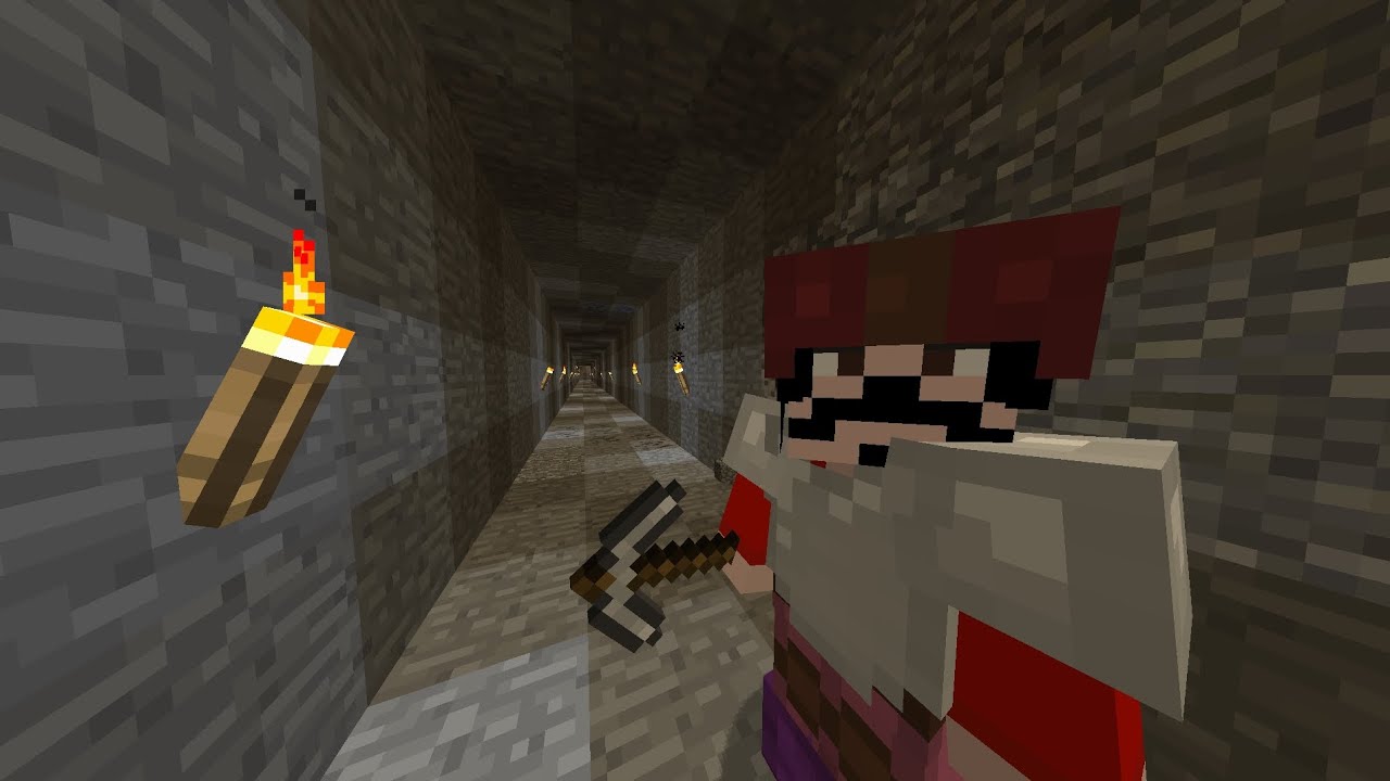 building highway under lake to baba yaga island in minecraft - YouTube