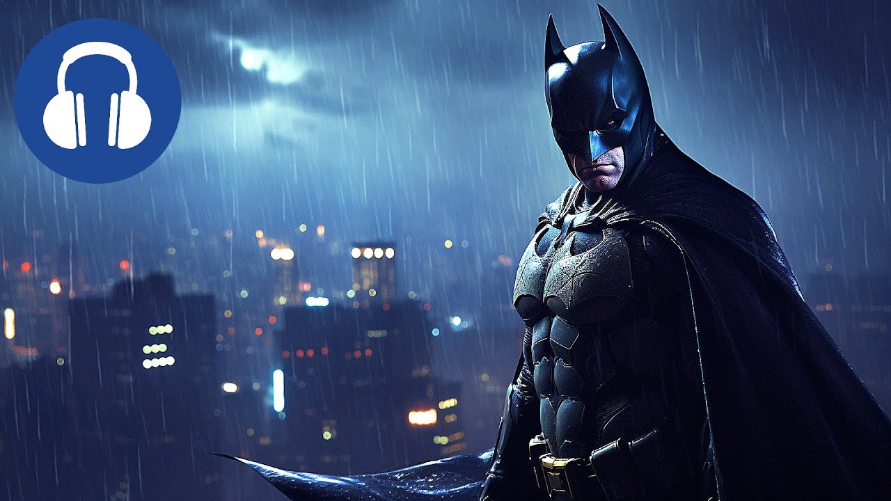 RAINY NIGHT In Gotham 🎧 10 HOURS Relaxing BATMAN Ambience for Calmness ...