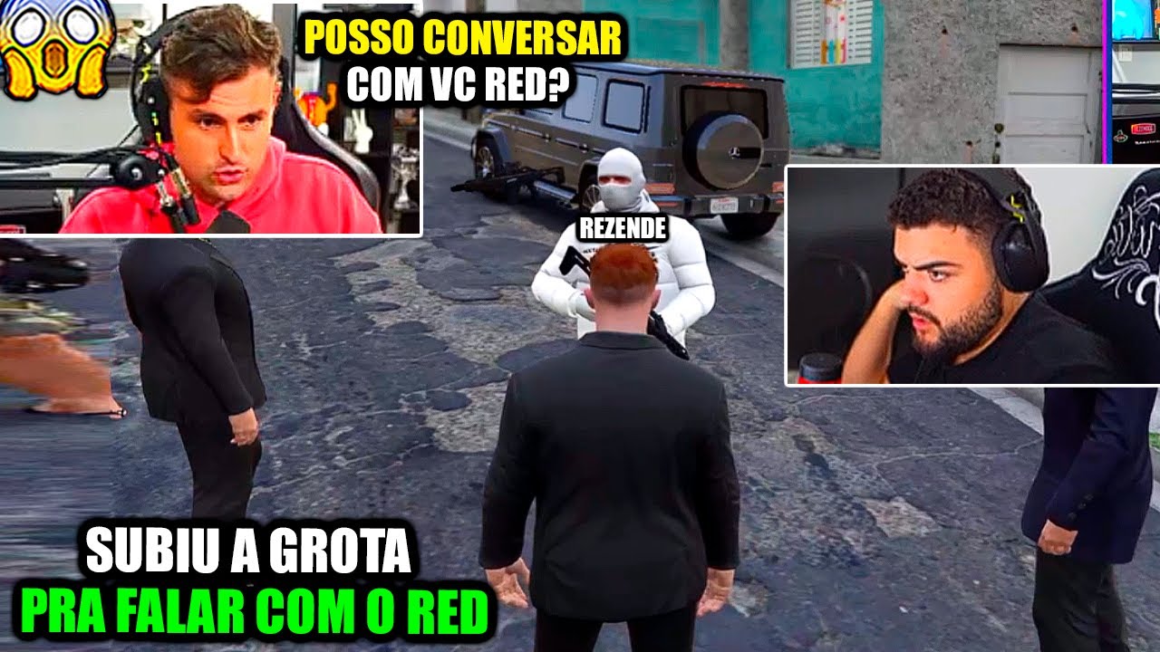 REZENDEEVIL FOI NA FAVELA DA GROTA E CONHECEU O RED PELA PRIMEIRA VEZ ...