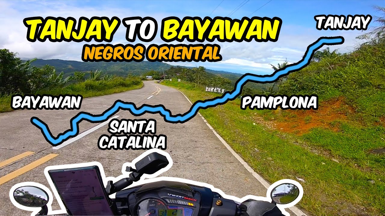 Tanjay to Bayawan, Negros Oriental | Pamplona - Santa Catalina Road ...