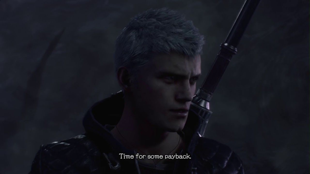 Devil May Cry 5 - Nero Mission 08 Mega Buster intro - YouTube
