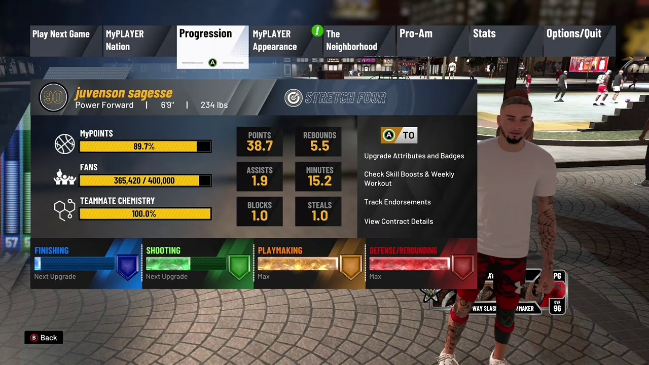 Best stretch four build in 2k20 - YouTube