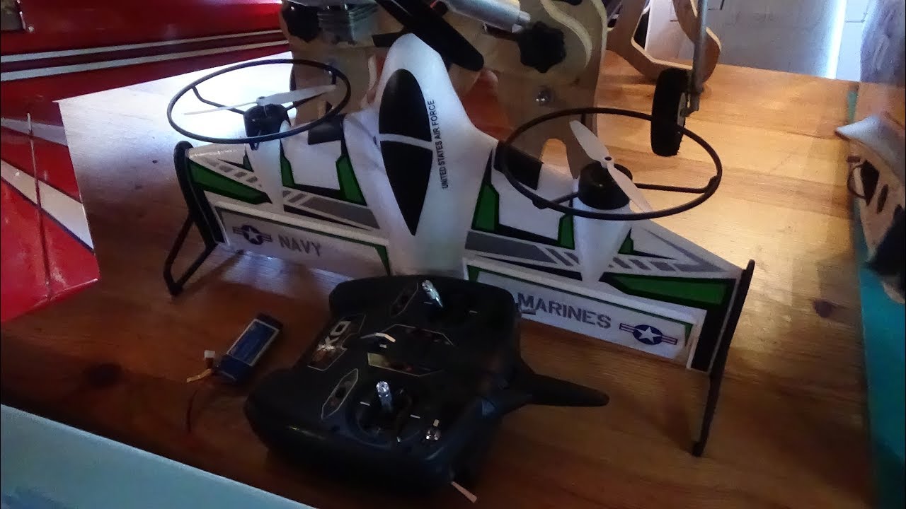 E-FLITE X-Vert VTOL 504mm RTF Unboxing - YouTube