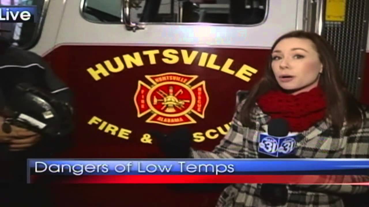 Heather Mathis- Safety in Cold Weather Live Shot - YouTube