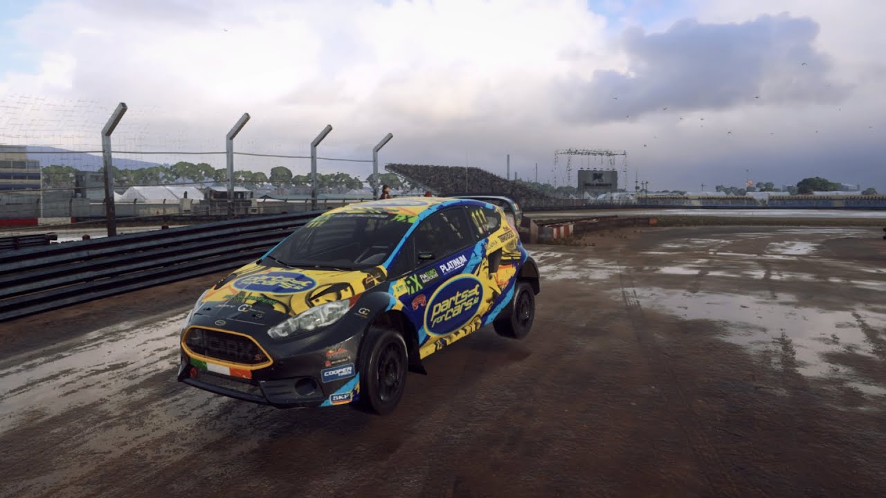 Ford fiesta rallycross mk7 / Dirt rallye 2.0 - YouTube