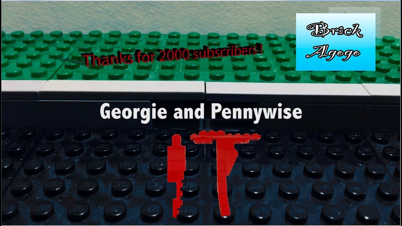 Lego IT Chap 2 Pennywise and Georgie - Special for 2000 subscribers ...