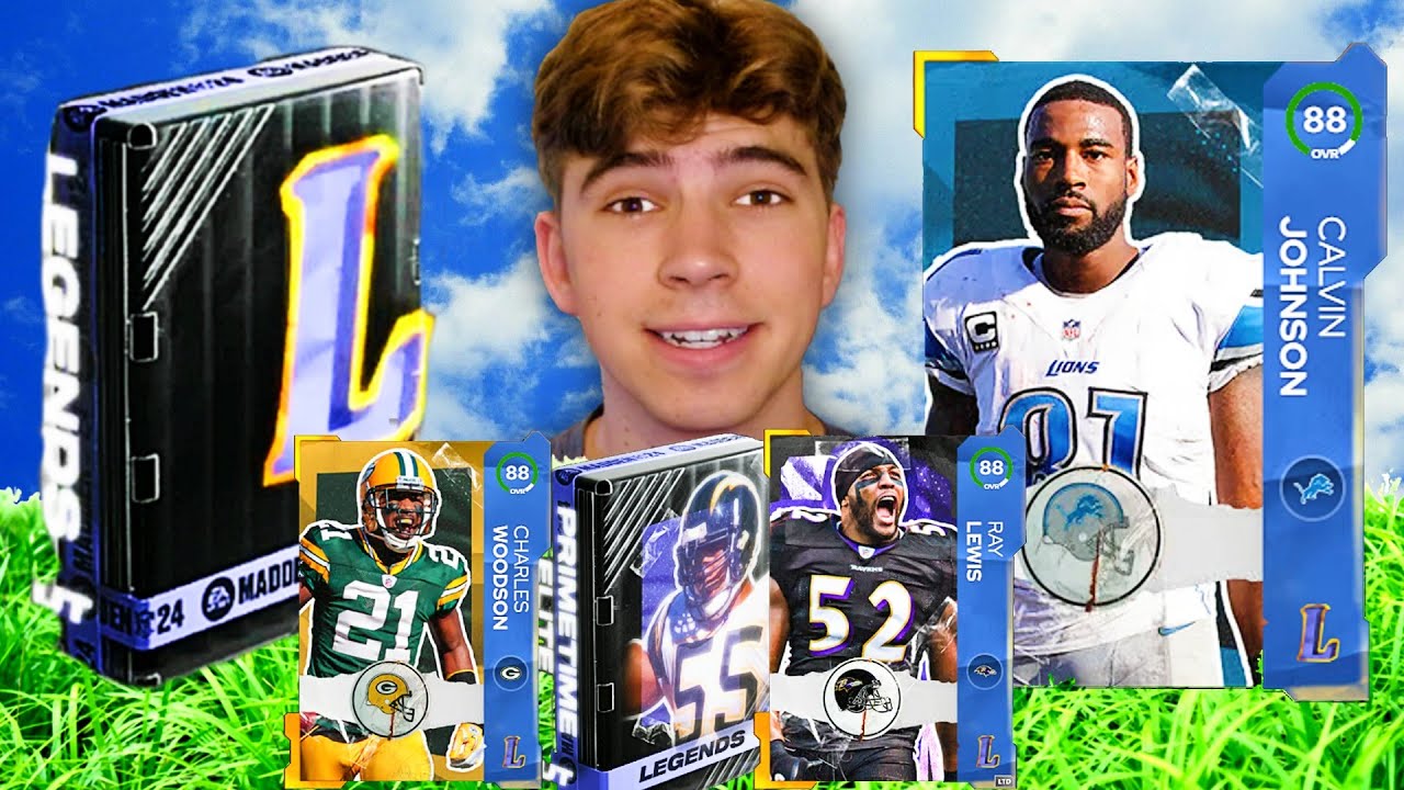 100x Legends Packs, Hall of Stars Fantasy Pack, Primetime Elite Legends ...
