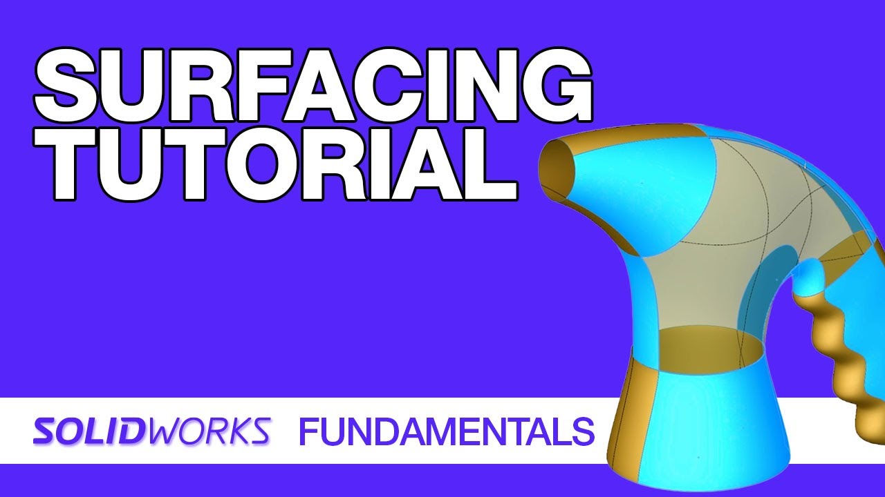 SolidWorks Tutorials - Surfacing - YouTube
