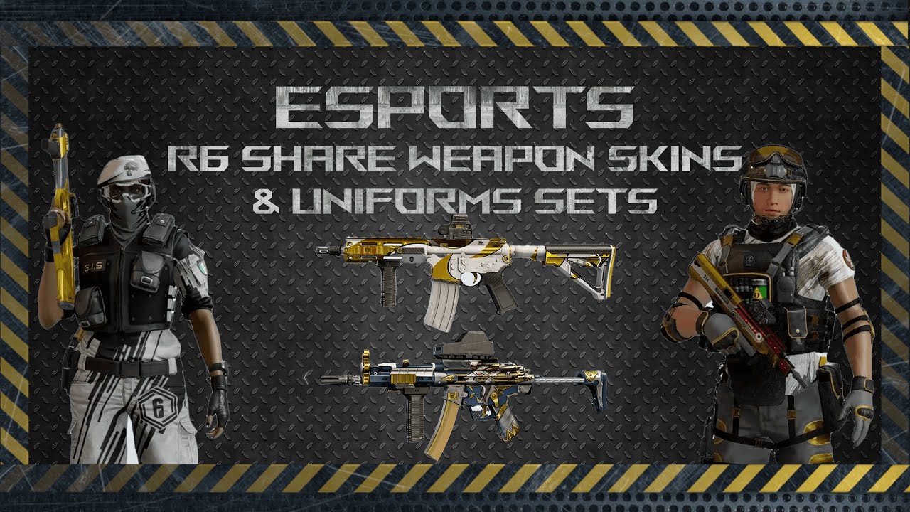 R6 Share - Weapons Skins and Uniforms Sets Showcase - Operation North ...
