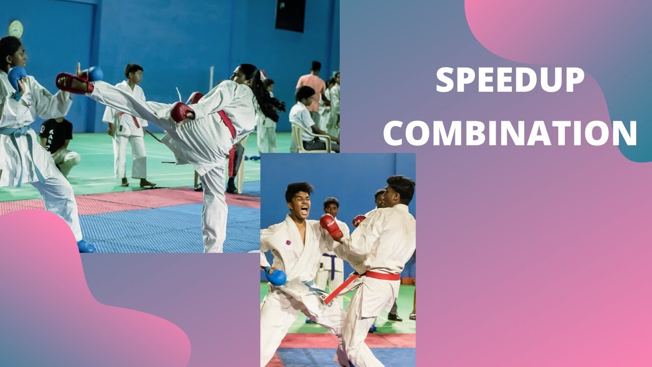 SPEEDUP COMBINATION SKILL # KUMITE TRAINING - YouTube