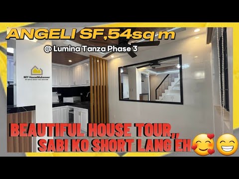 ANGELI SF, 54sq.m,, Update!! BEAUTIFUL HOUSE TOUR,, SABI KO SHORT LANG ...
