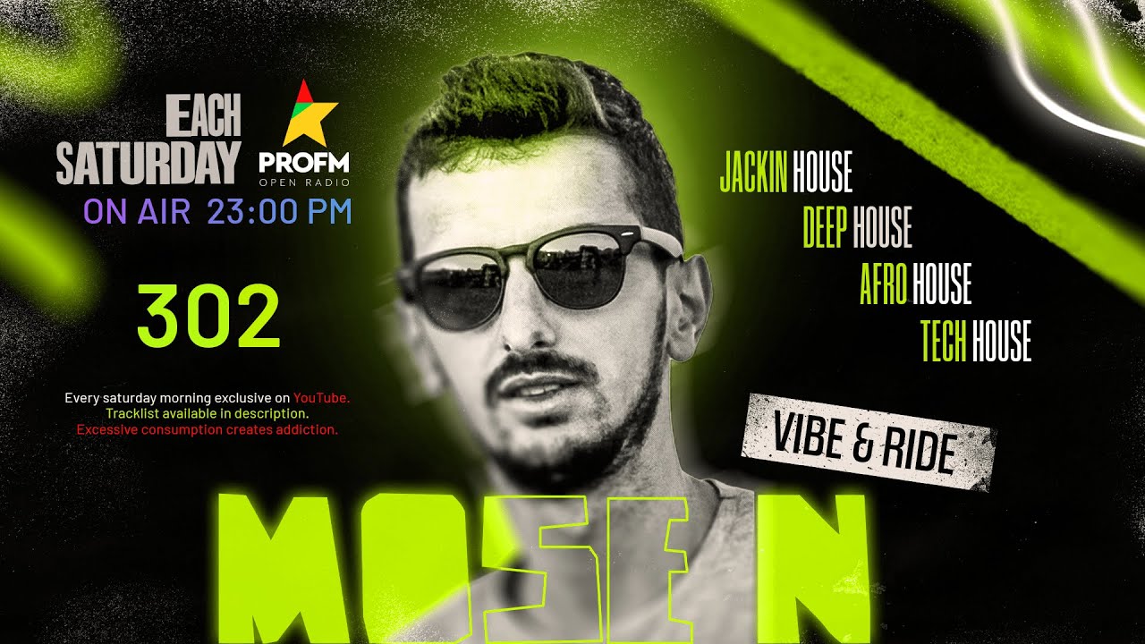 VIBE & RIDE #302 by Mose N (unreleased house music 2025) - YouTube
