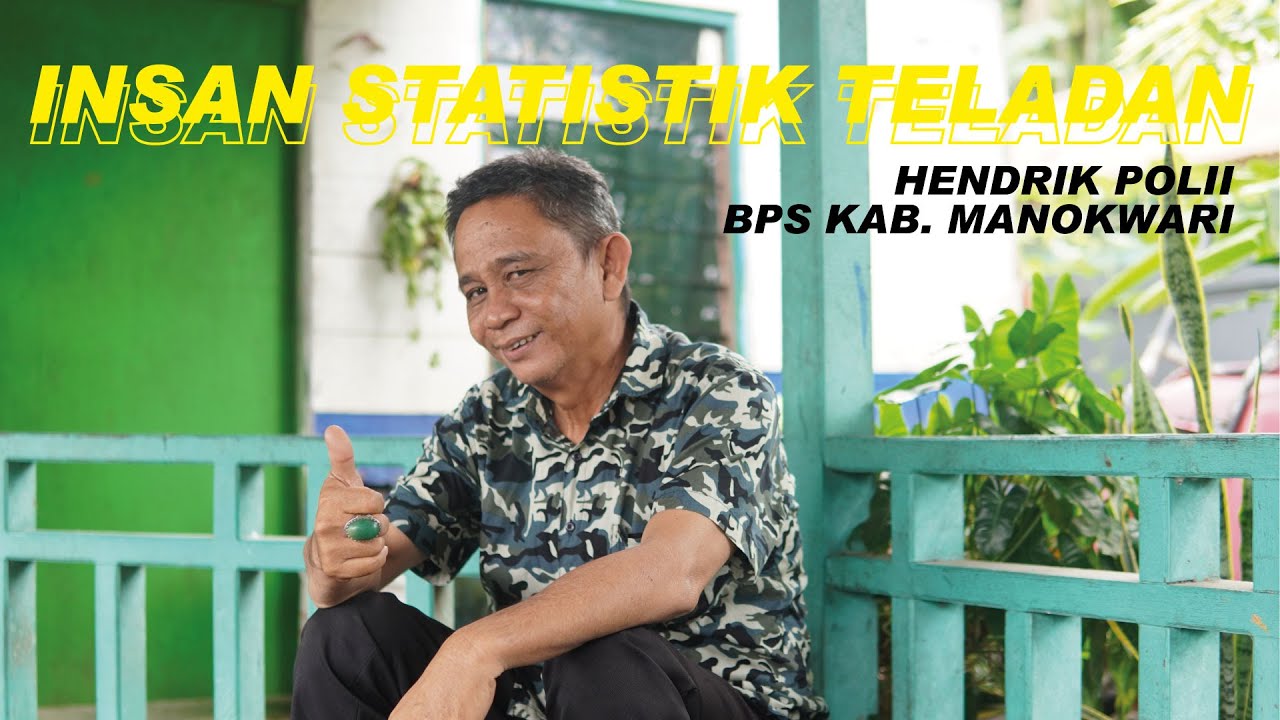 Insan Statistik Teladan BPS Kabupaten Manokwari - YouTube
