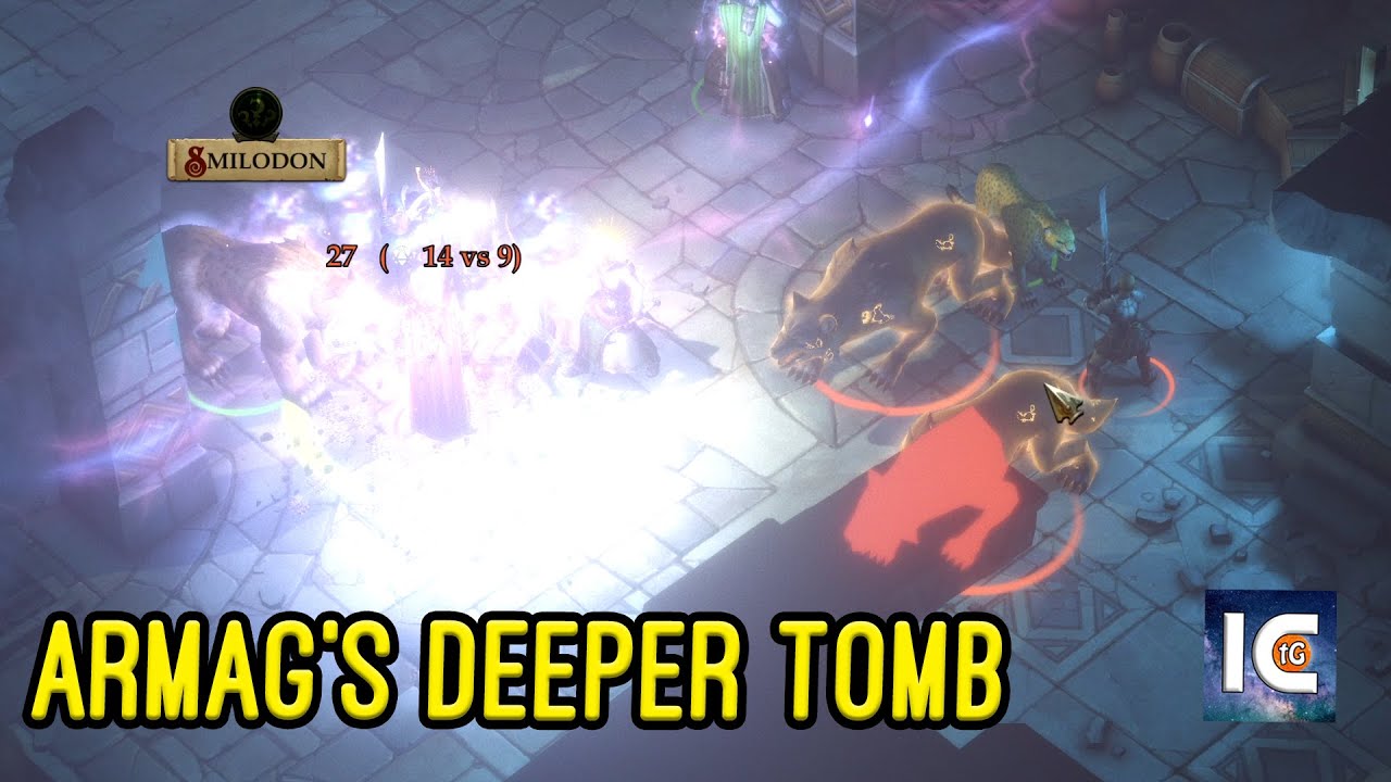 Armag's Tomb 3 🗡️ Pathfinder Kingmaker Part 232 🗡️ Blind, First Play ...