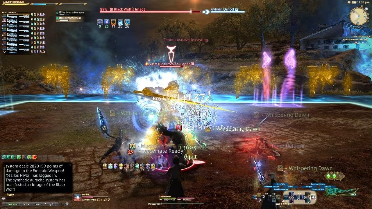 Emerald Extreme Visual Glitch [FINAL FANTASY XIV] - YouTube