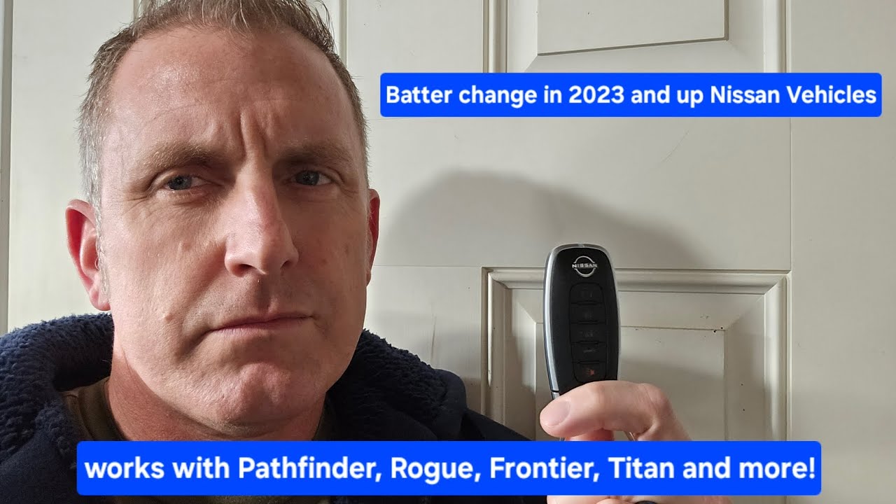 How to Change 2023 and up Nissan key Fob Battery? Pathfinder, Rogue ...