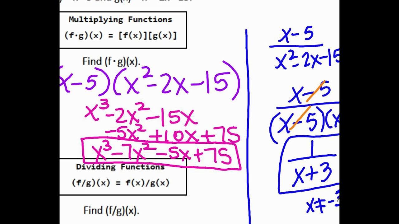 Function Operations - YouTube