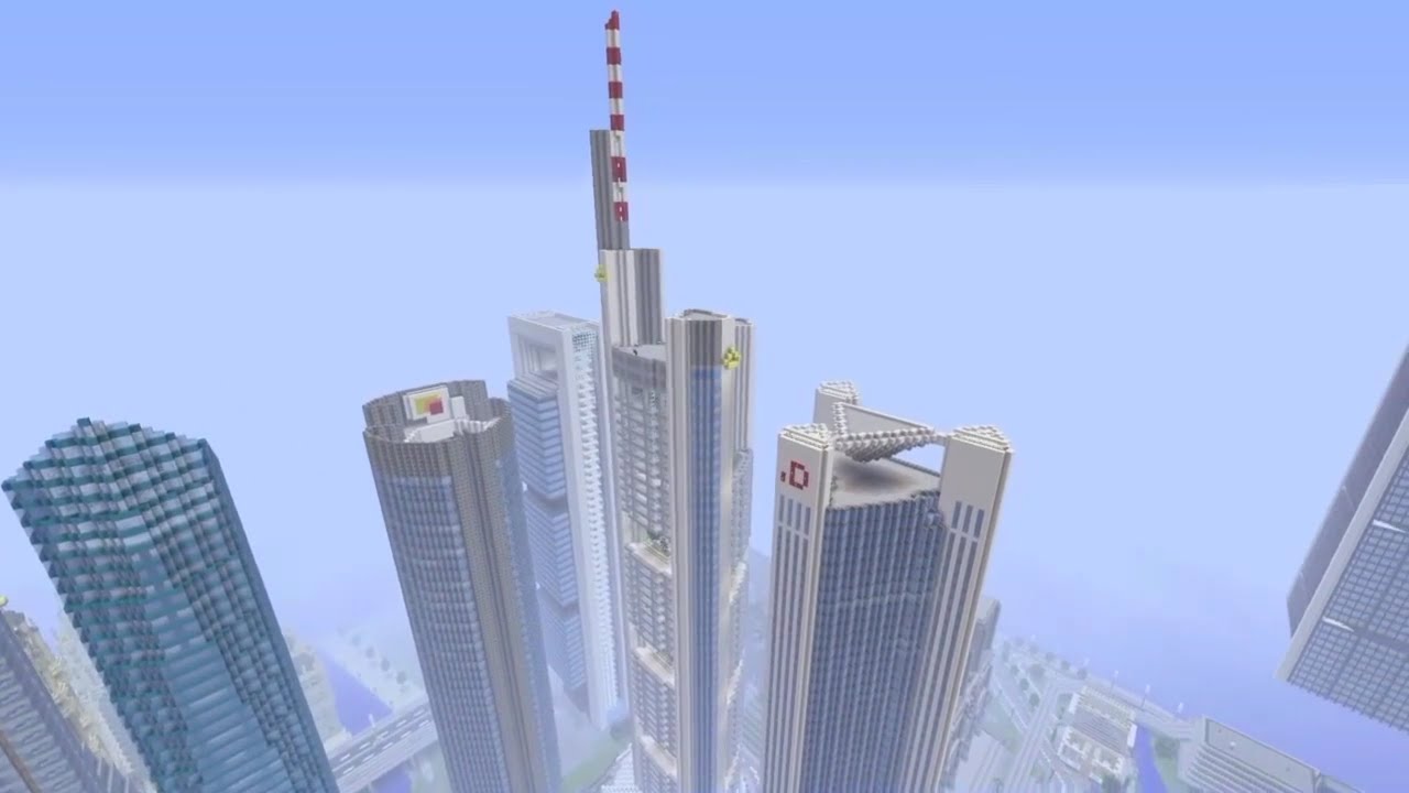 Minecraft PS4 CITY - World Of Worlds - YouTube