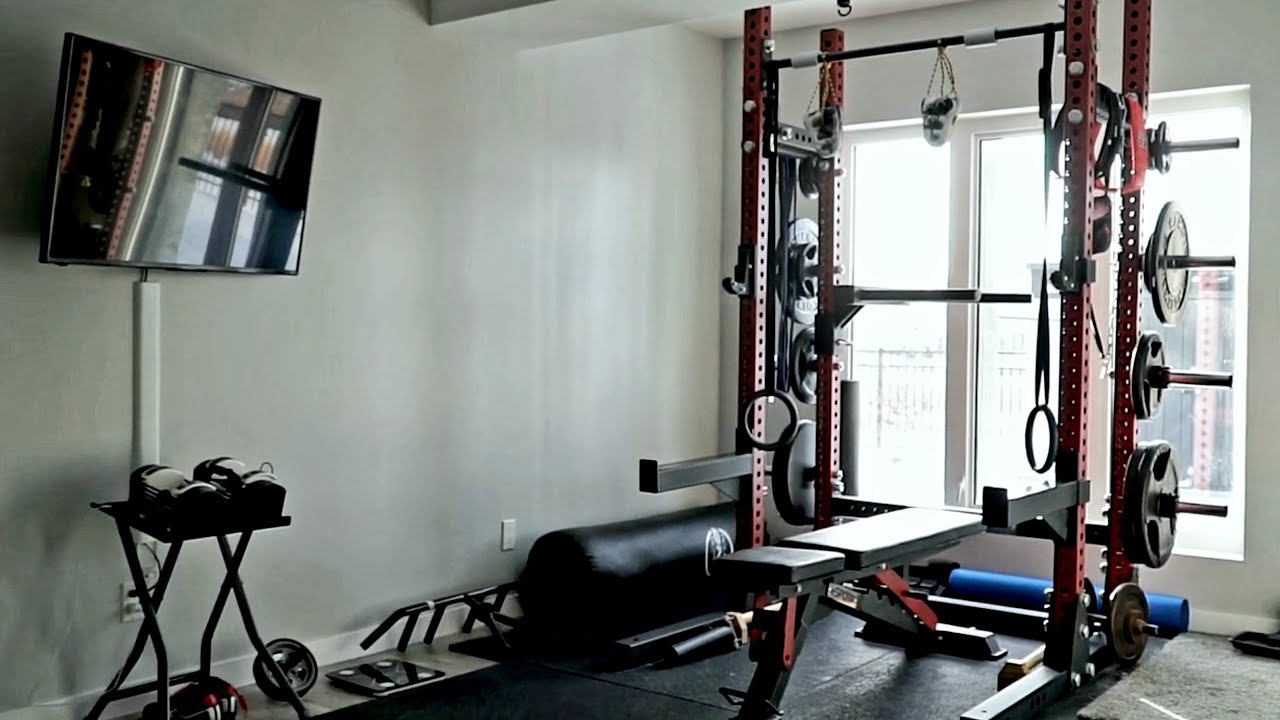 My Calisthenics Home Gym Rack Setup - YouTube