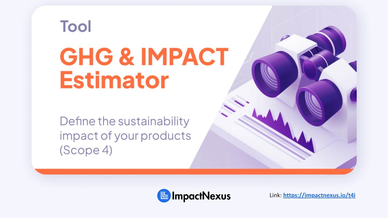 GHG & Impact Estimator - YouTube