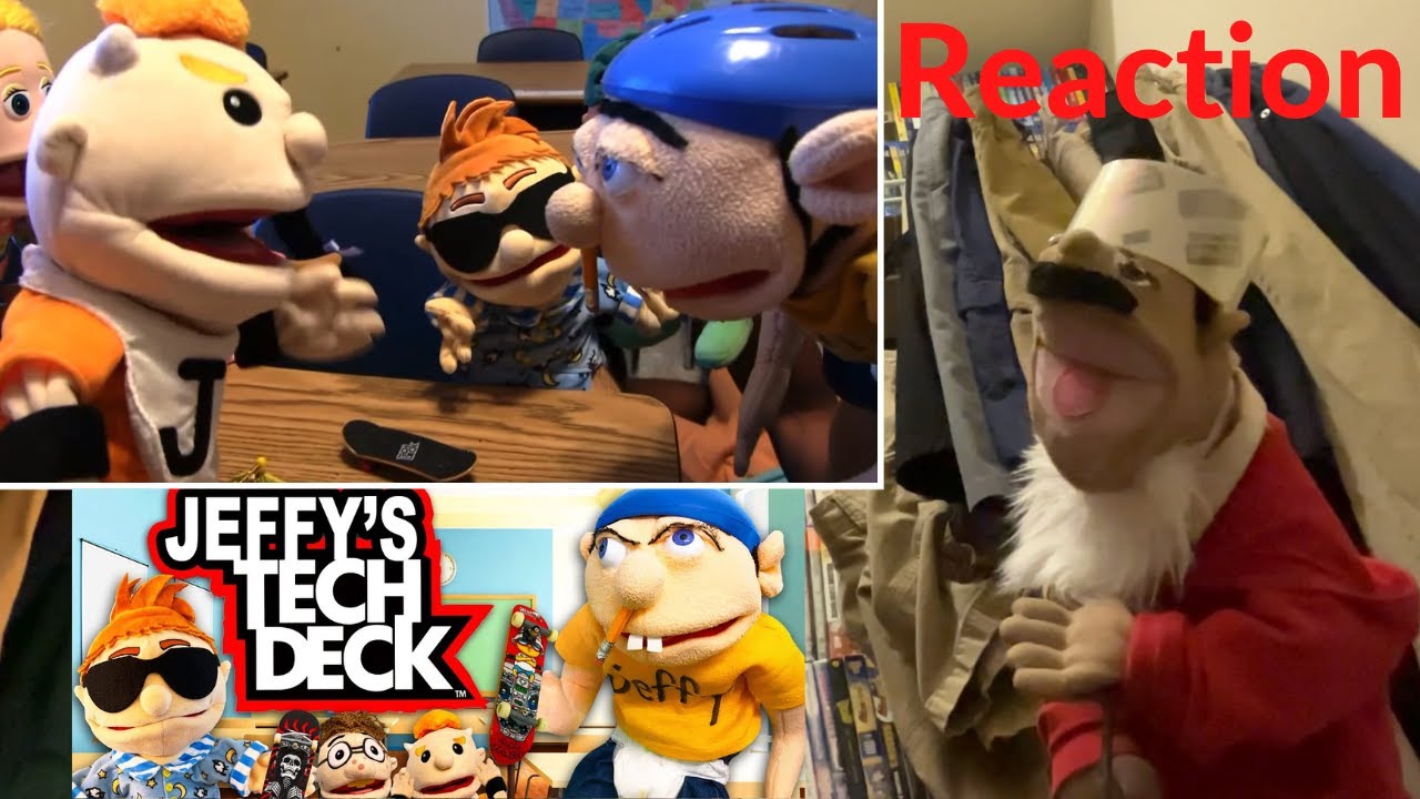 SML Movie: Jeffy's Tech Deck Reaction (Puppet Reaction) - YouTube