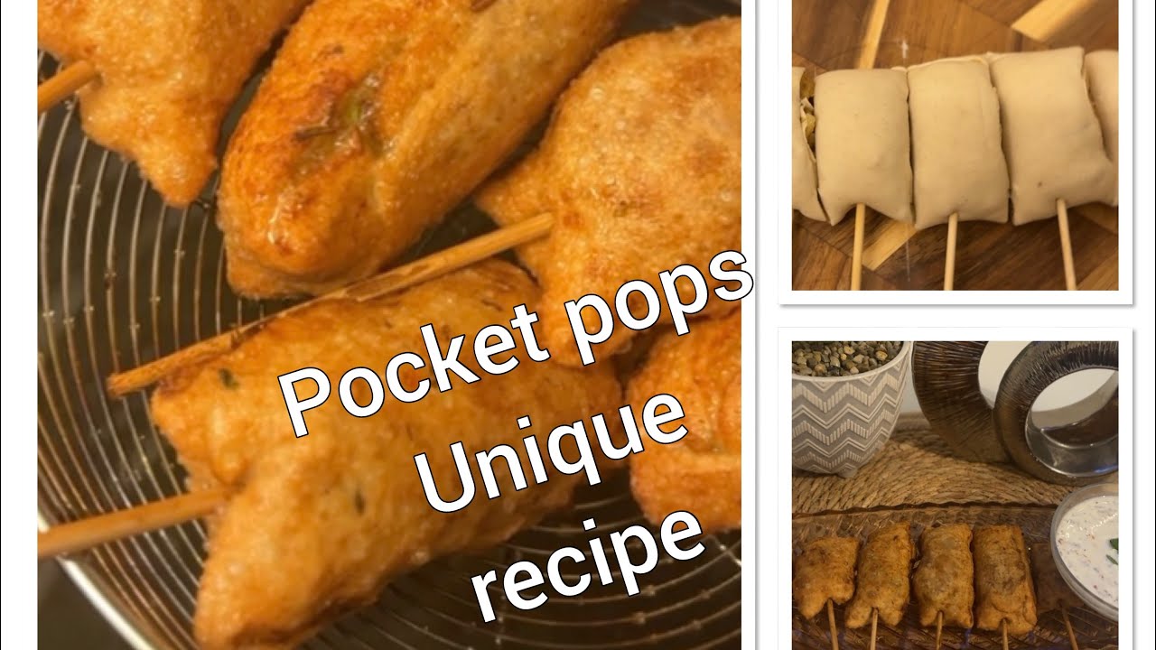 Pocket pops #unique recipe#Allaboutlifebysana - YouTube