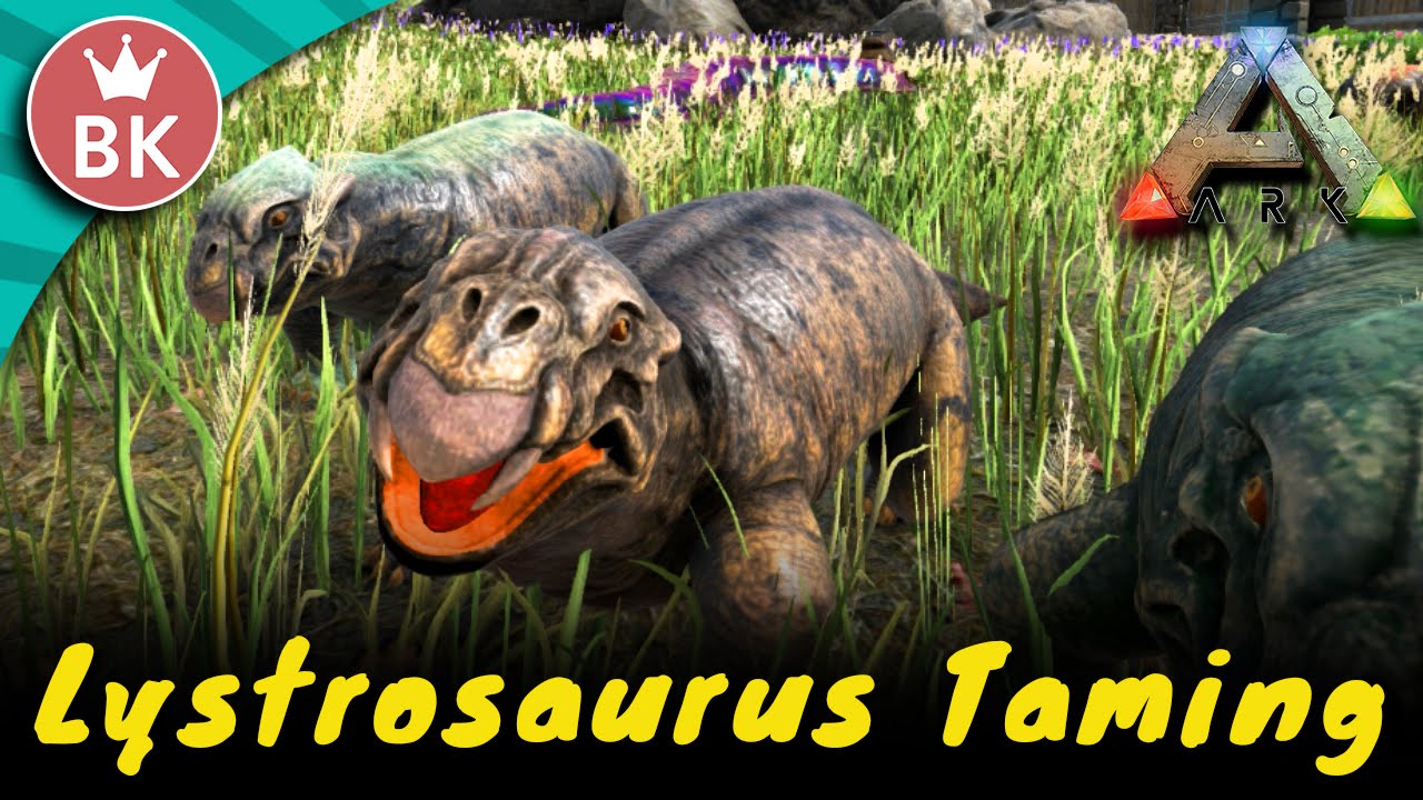 Ark: Survival Evolved Gameplay - S4-P31 V240 UPDATE "Lystrosaurus ...