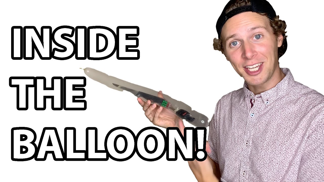 How To Put Objects Inside a 260 Balloon | Balloon Twisting Tutorial ...