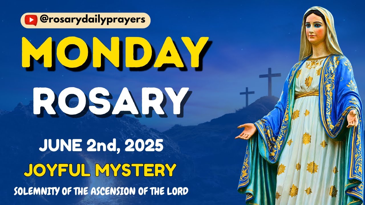 Monday Rosary 🤍 Joyful Mysteries of Rosary 🤍 June 2nd, 2025 | VIRTUAL ...