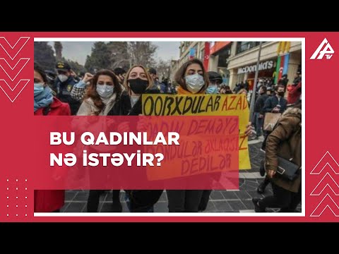 Feministlərin küçə tamaşası: bu qadınlar nə istəyir? - BİZİM ŞƏRH