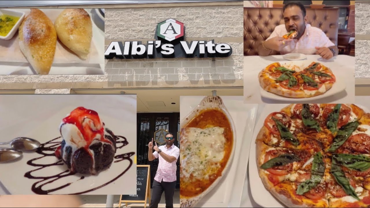 Albhi's Vite Italian Kitchen Food Review - YouTube