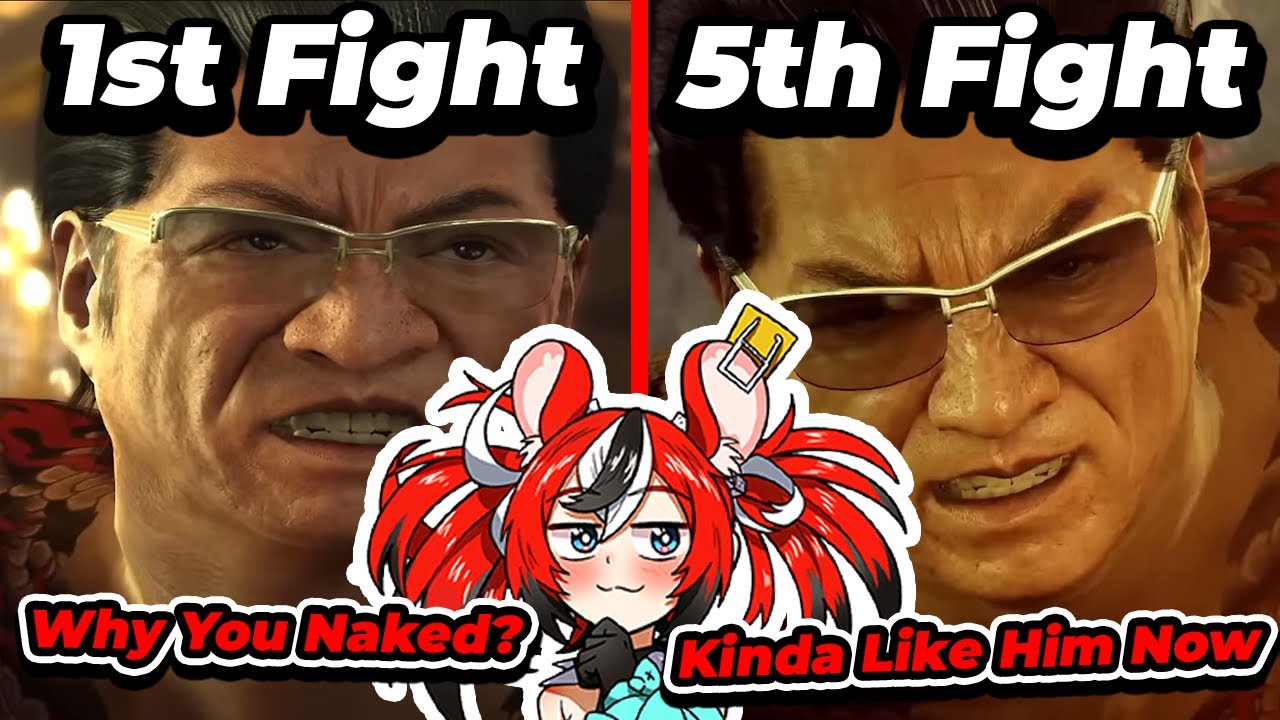 Bae Reaction On Fighting Kuze 5 Times In Yakuza 0 [ Hololive EN ] - YouTube